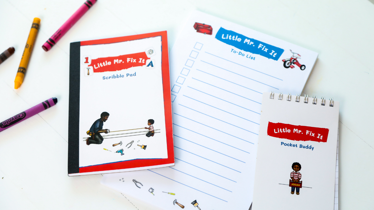 Little Mr. Fix It Stationery For Kids – Little Mr Fix It Books